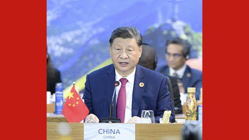 Xi calls for building just world of common development, outlines China ...
