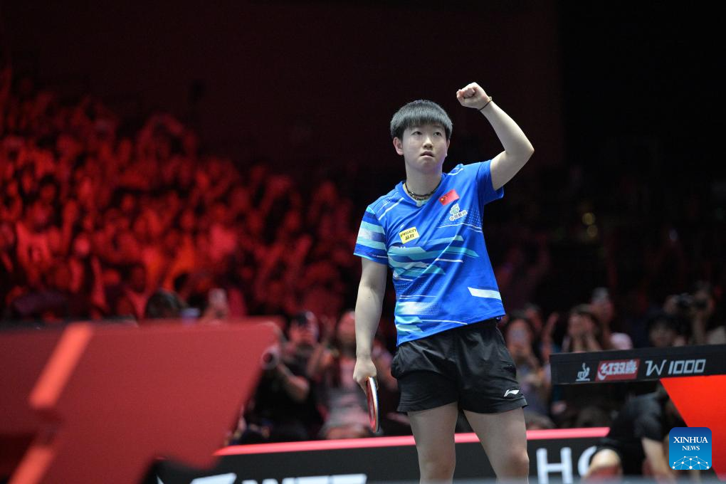 China's Sun, Lin snatch singles titles at WTT Singapore Smash_英语频道_央视网 ...
